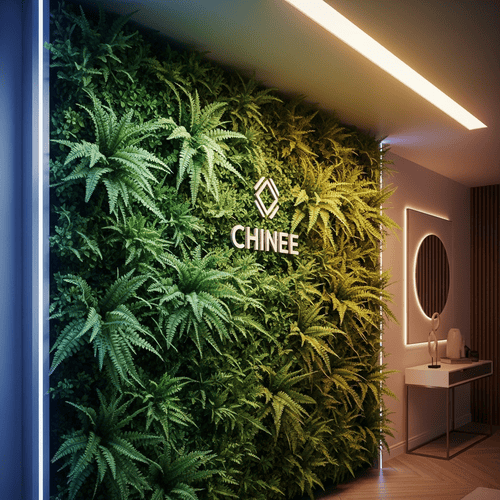 Customizable Artificial Fern Wall Plants for Modern Interior Design in ...